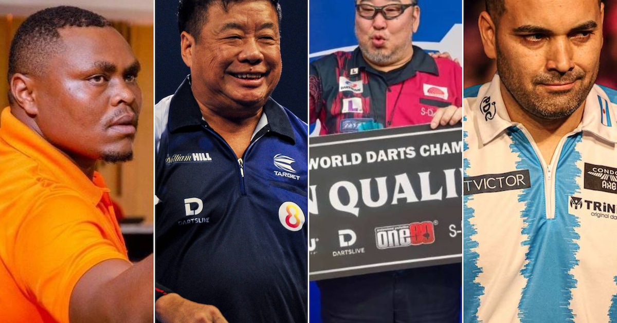 WK darts: van Paul Lim (71) tot eerste Keniaan ooit, dit zijn de ...