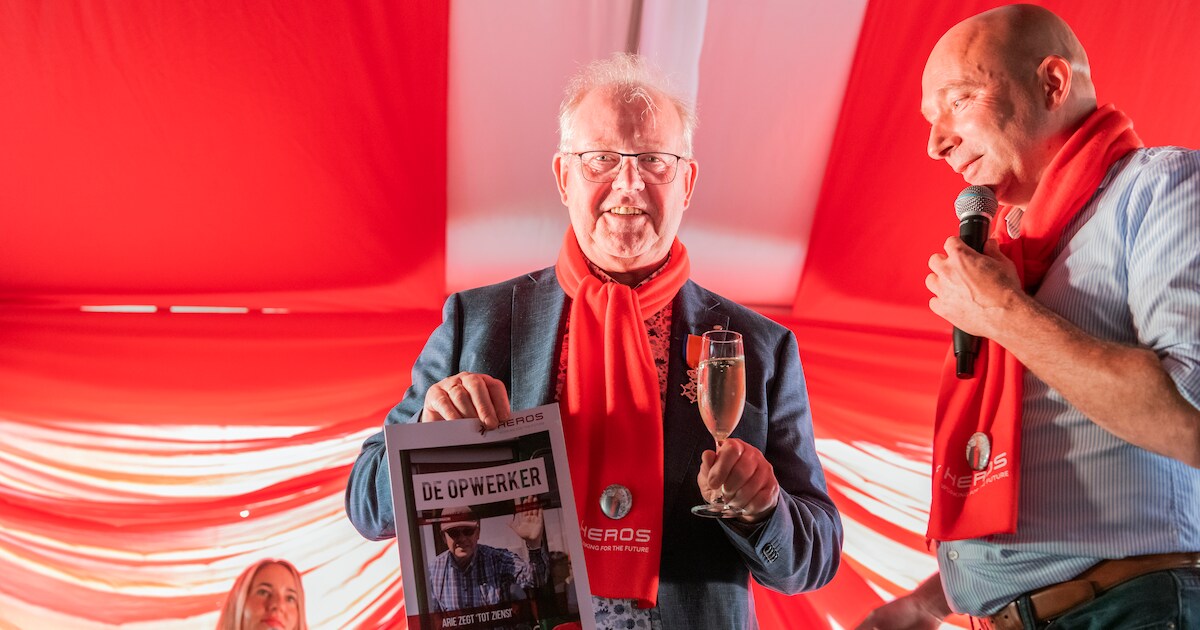 Heros-directeur Arie de Bode mag zich voortaan Ridder in de Orde van ...