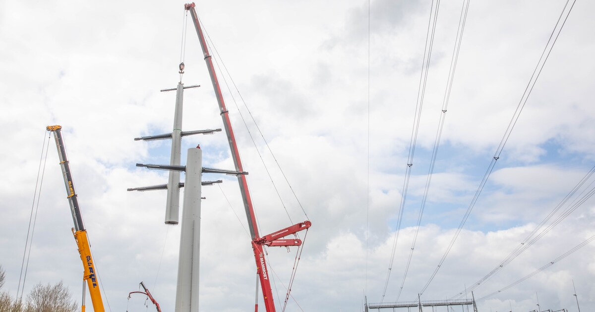 Fluitende hoogspanningsmasten; een probleem van Borssele tot aan ...