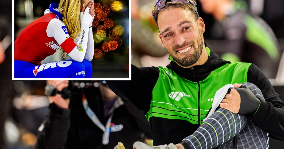 Kjeld Nuis woedend nadat zijn vriendin Joy Beune olympisch ticket ...