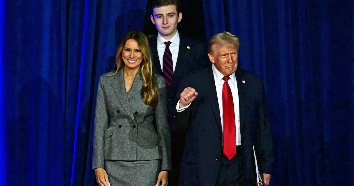 Donald Trumps familie én colaknop worden in slechts vijf uur naar Witte ...