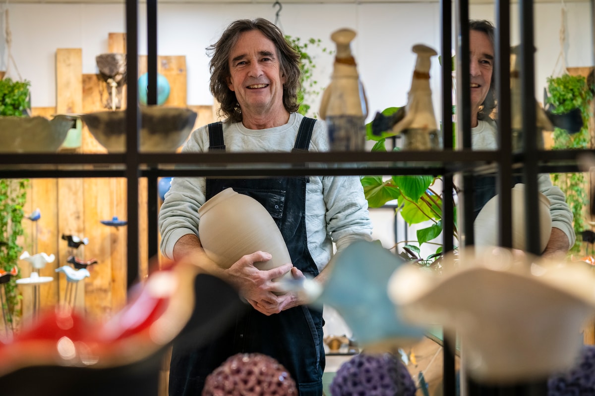 Na veertig jaar werken met keramiek heeft Jan Keeven eindelijk zijn ...