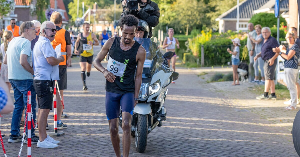 Mustefa Kedir Tebo ziet recordpoging in Wolphaartsdijk mislukken | Sport in Zeeland | pzc.nl