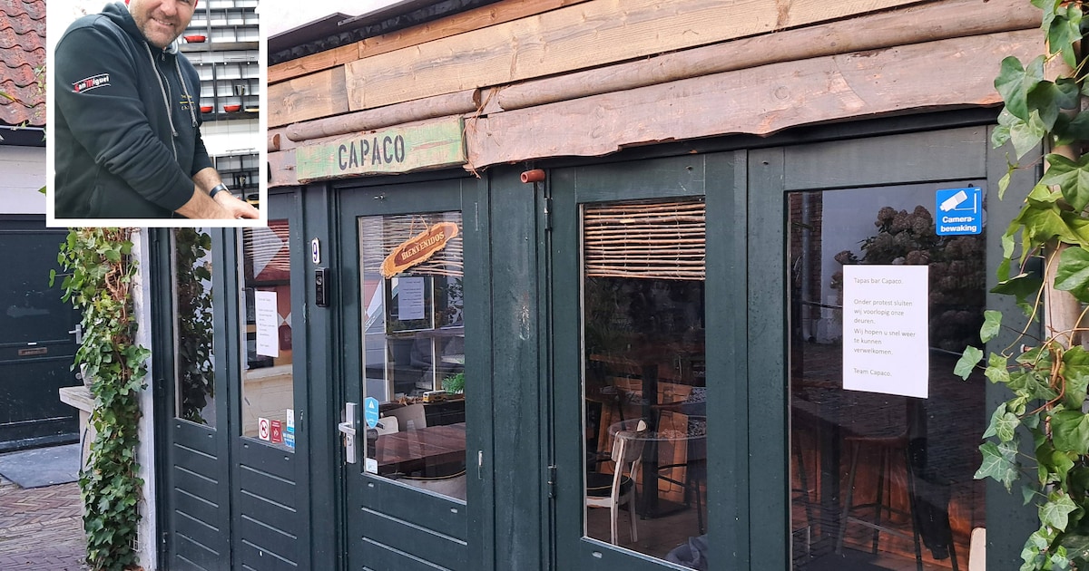 Na anderhalve maand sluiting uit protest gaat tapasbar Capaco in oud ...