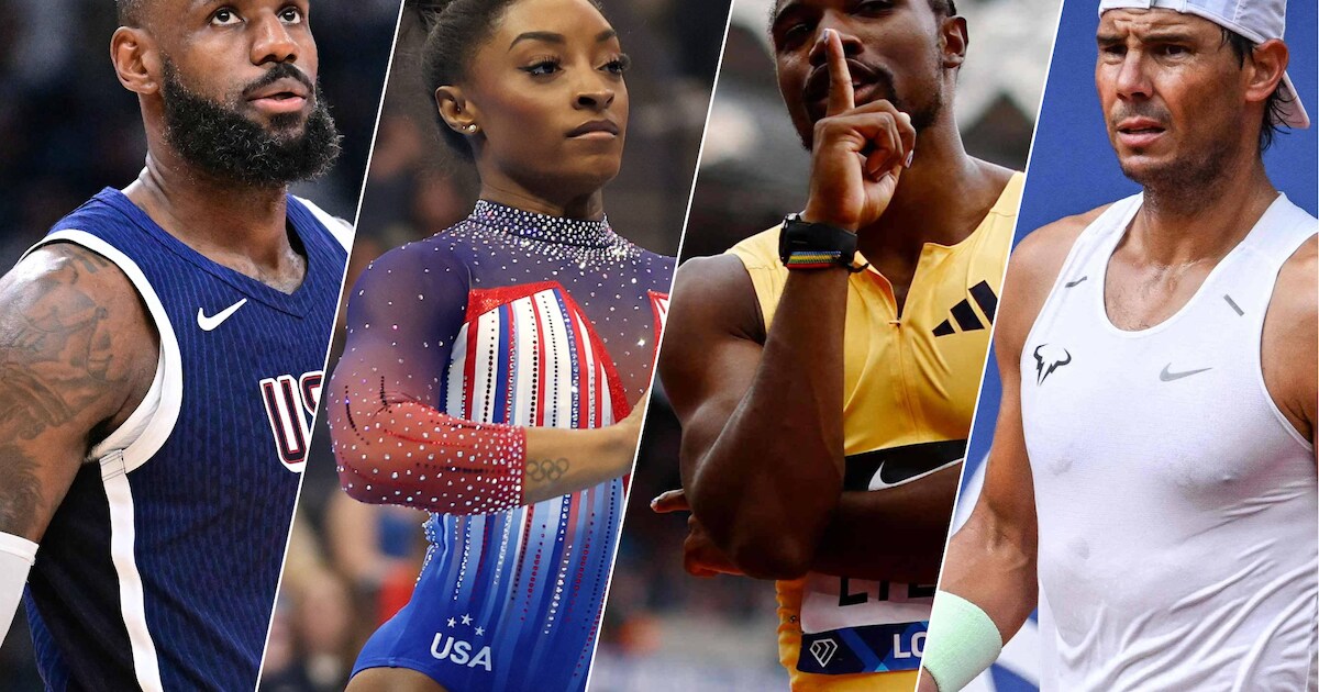 De supersterren van deze Olympische Spelen: LeBron, Nadal, Biles en ...