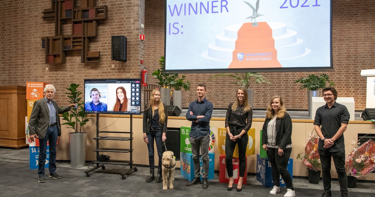 HZ-student Michael wint scriptieprijs met onderzoek naar zandsuppleties ...