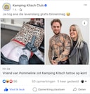 Tattoo op kont loont: vriend van Pommeline mag levenslang gratis naar ...