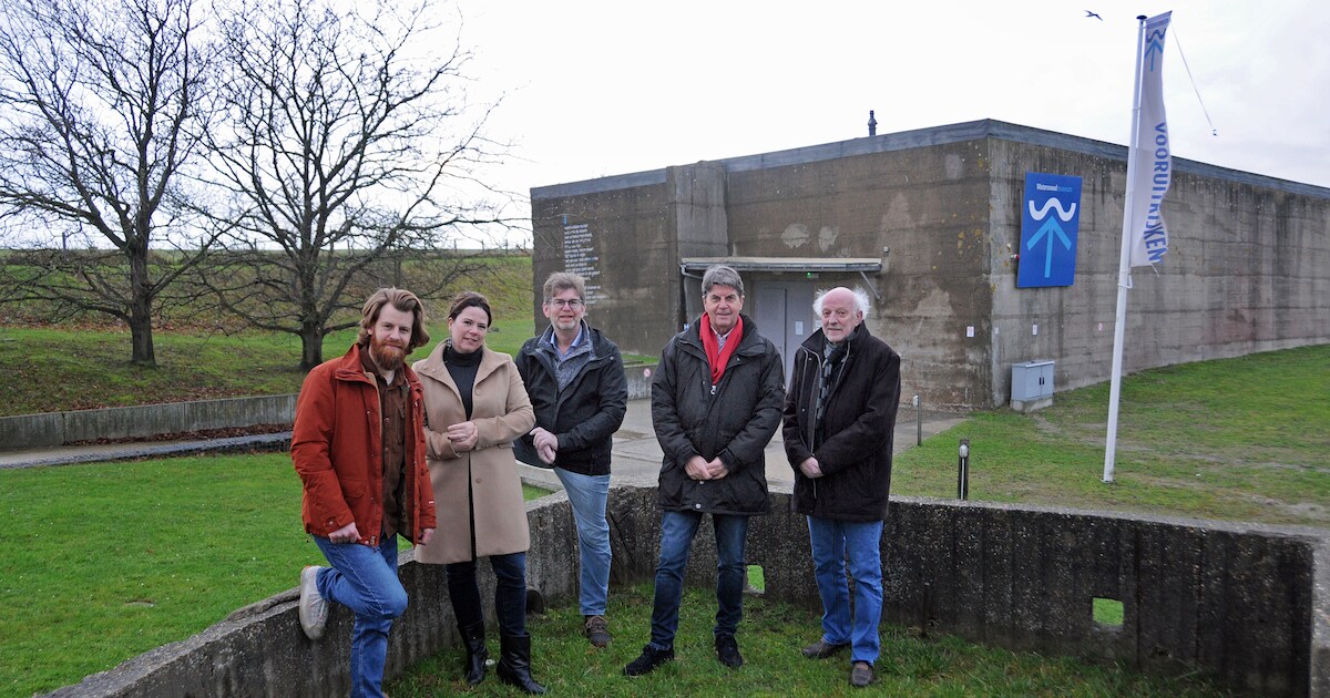 Het bleef droog bij Jan Geluk, maar het water liet hem nooit meer los ...