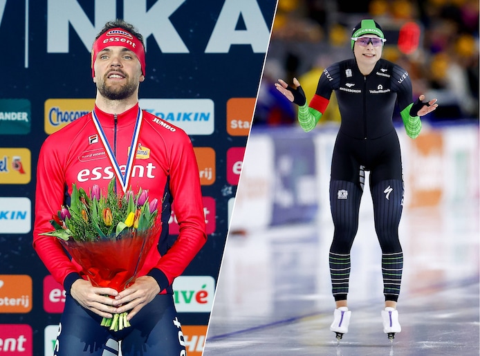 Uitslagen NK afstanden | Deze schaatsers hebben zich geplaatst voor WK in Hamar | Schaatsen | pzc.nl