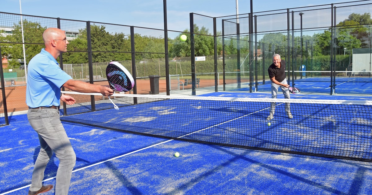 Padel is zo populair, dat Terneuzense club nú al twee nieuwe banen ...