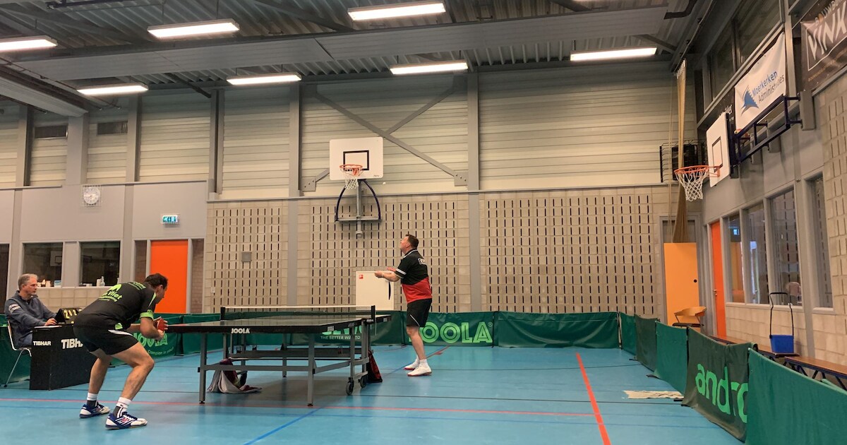 Na knappe teamprestatie hebben de tafeltennissers van Arnemuiden goede ...