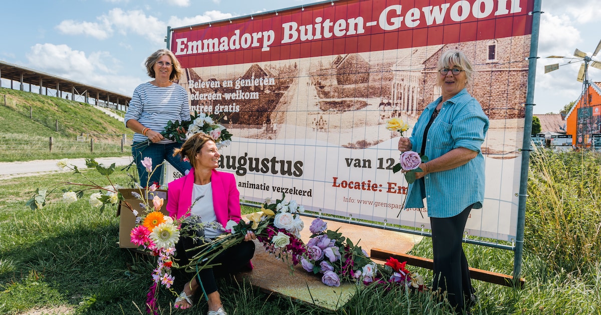 Festivalterrein op tijd klaar: zondag geniet Emmadorp van ...