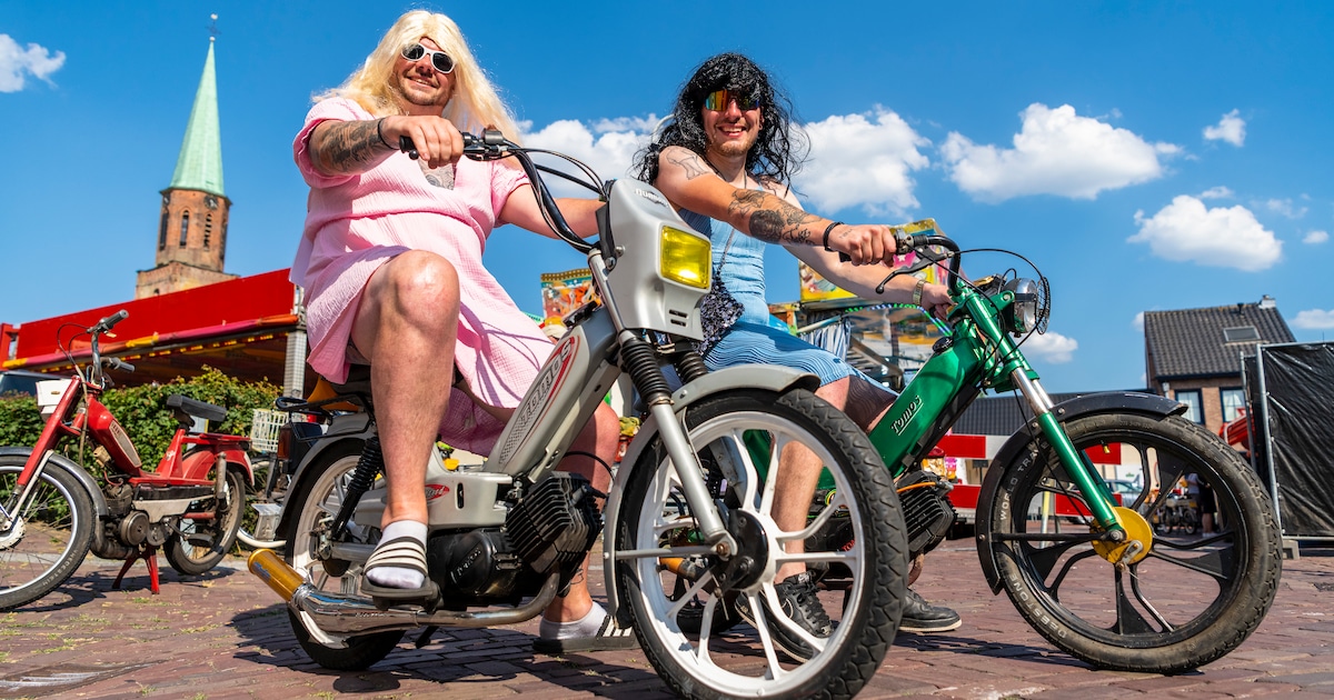 Pruttelende solexen en puffende motormuizen in de Steense sauna | Regio ...
