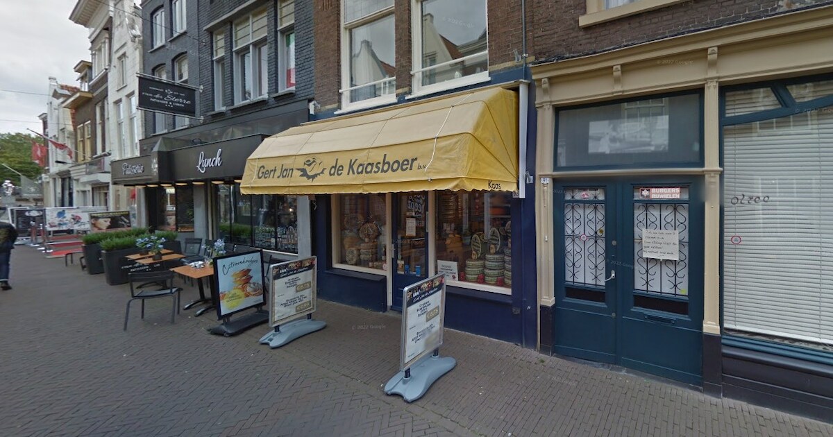 Gert Jan de Kaasboer kan het niet meer bolwerken en sluit de deuren ...