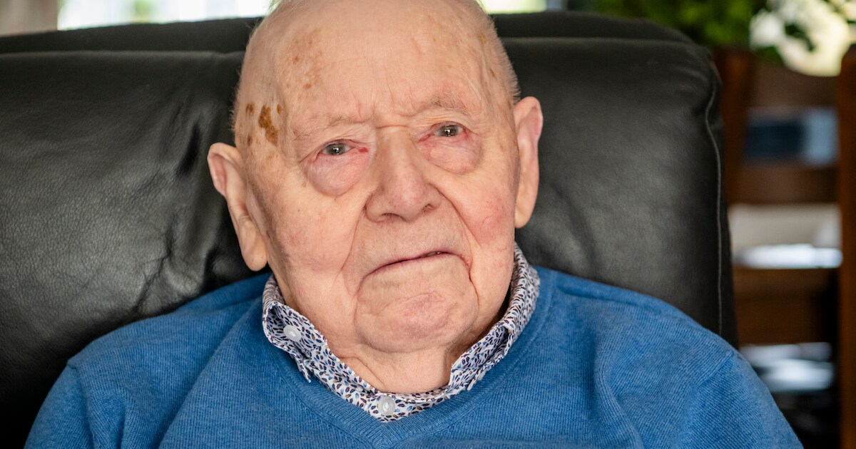 Honderdjarige Maurice leeft zijn leven volgens hetzelfde motto: ‘Van ...