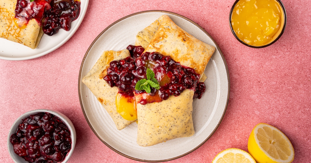 Wat Eten We Vandaag: Blintzes met lemon curd en rood fruit | Koken ...