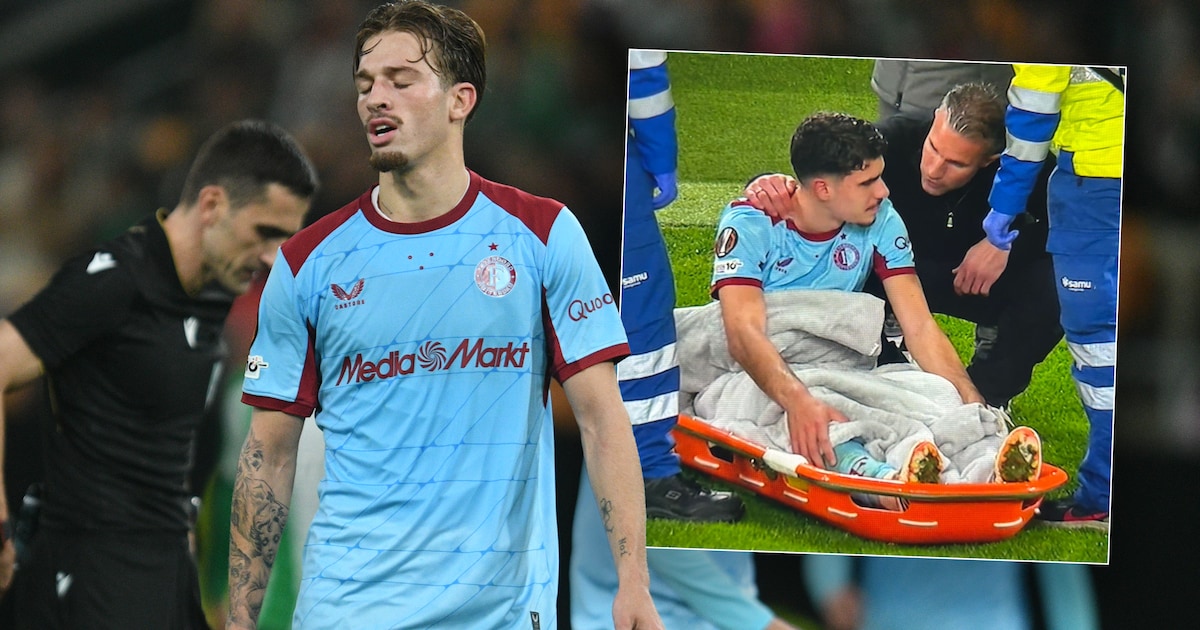 Zorgen bij uitgeschakeld Feyenoord om Shaqueel van Persie, vader Robin ...