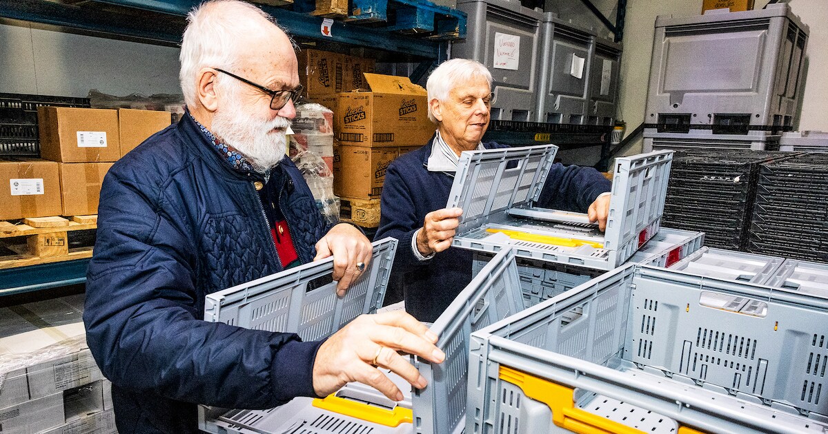 Spanning bij Voedselbank: met man en macht wordt gewerkt aan grote ...