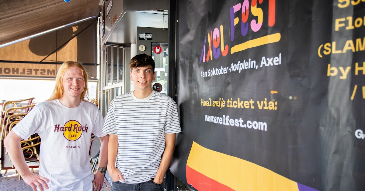 Florian en Sharlee gaan er vol voor met het nieuwe festival Axelfest ...