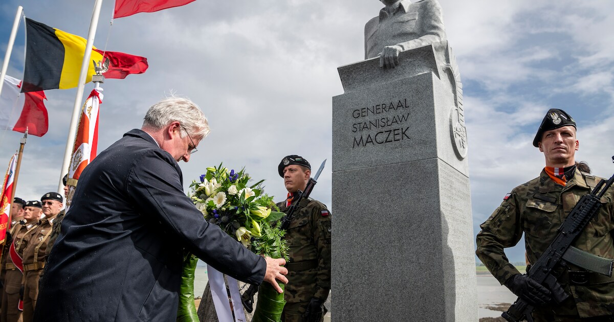 Herdenking generaal Maczek in Terneuzen | Terneuzen | PZC.nl