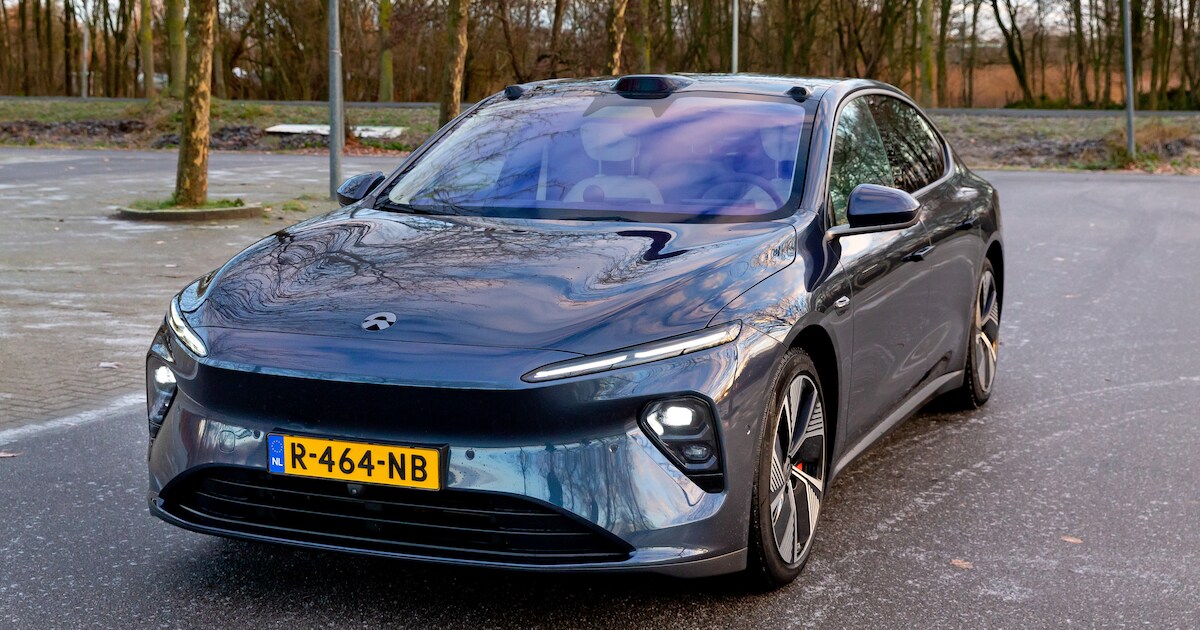 Test Nio ET7: in zes minuten wissel je een lege batterij om voor een ...