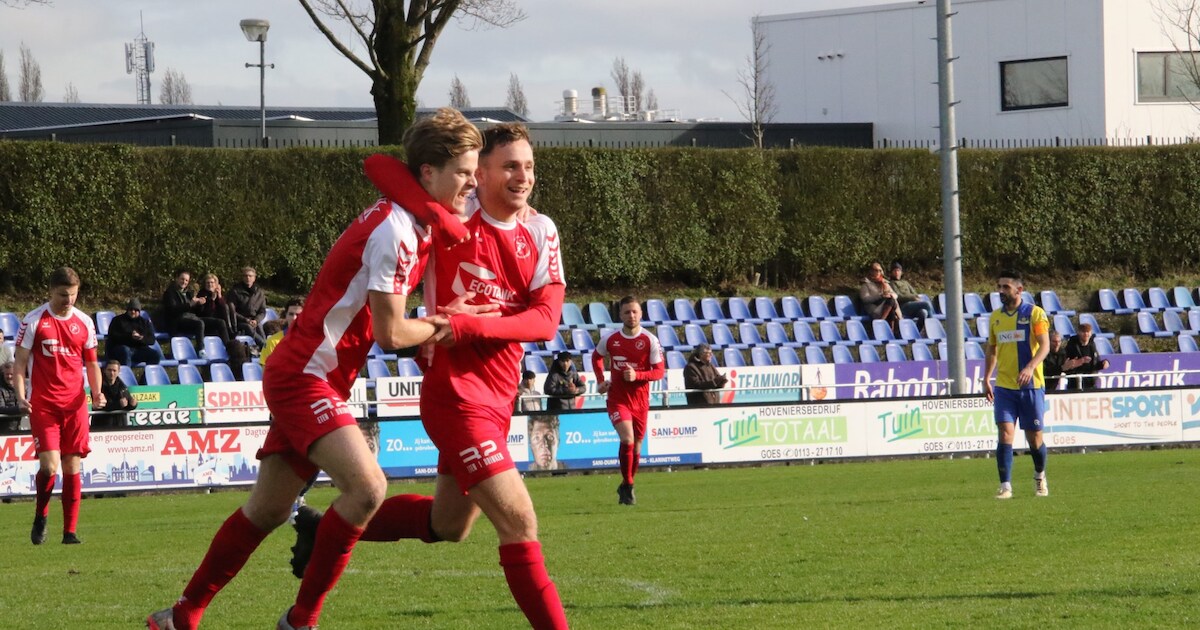 Goes is in topper veel te sterk voor Dongen, met Rowan Traas als de ...