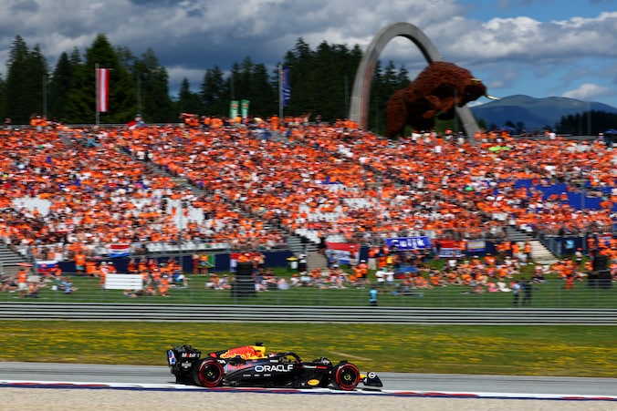 Tijden Formule 1 Grand Prix van Oostenrijk | Max Verstappen over twee ...