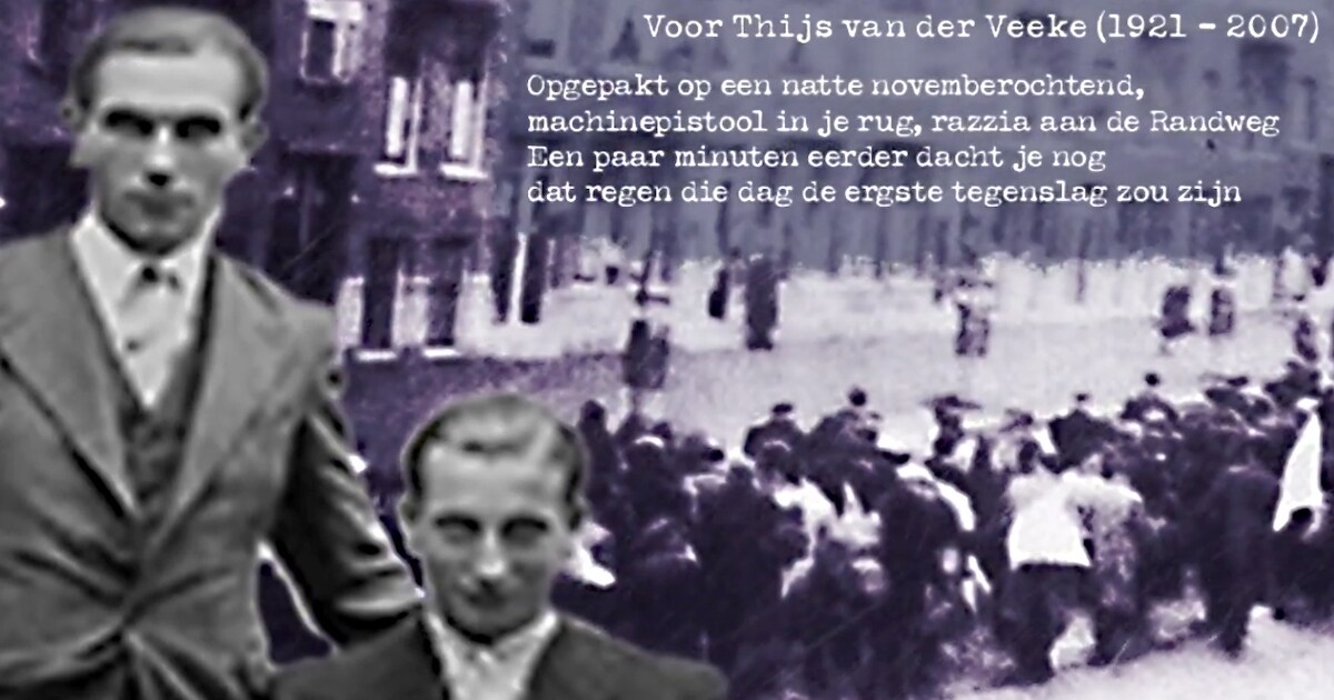 Vers op Zondag 194: André van der Veeke | Zeeland Geboekt | PZC.nl