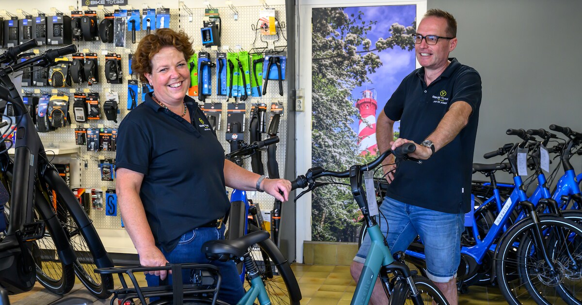 Bij Lucienne en Marco vliegen fietsaccessoires de winkel uit: ‘Duitsers ...