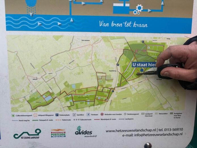 22.500 m2 bos afgebrand bij Clinge 'Bizar, het lijkt wel een film ...