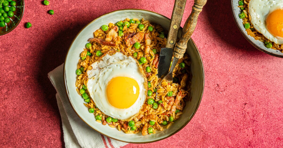 Wat Eten We Vandaag: Nasi goreng bacon met doperwten | Koken & Eten ...