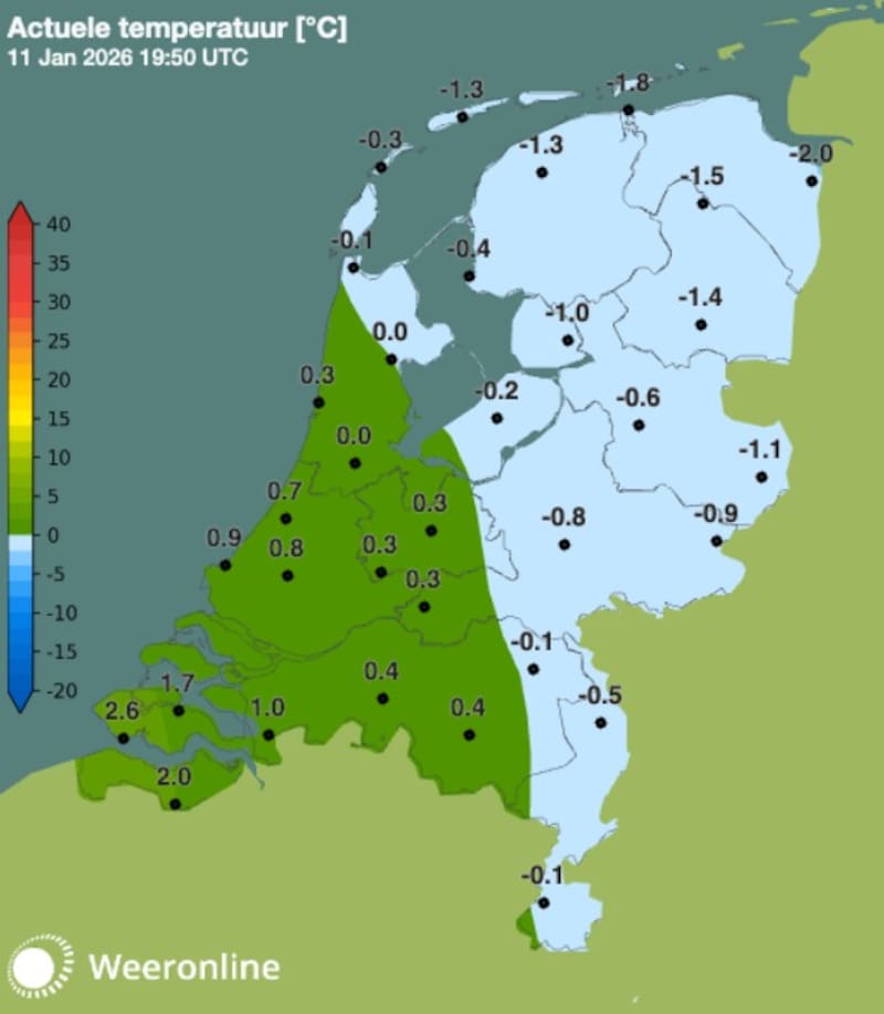 LIVE winterweer | Code oranje om ijzel uitgebreid, ook waarschuwing in ...
