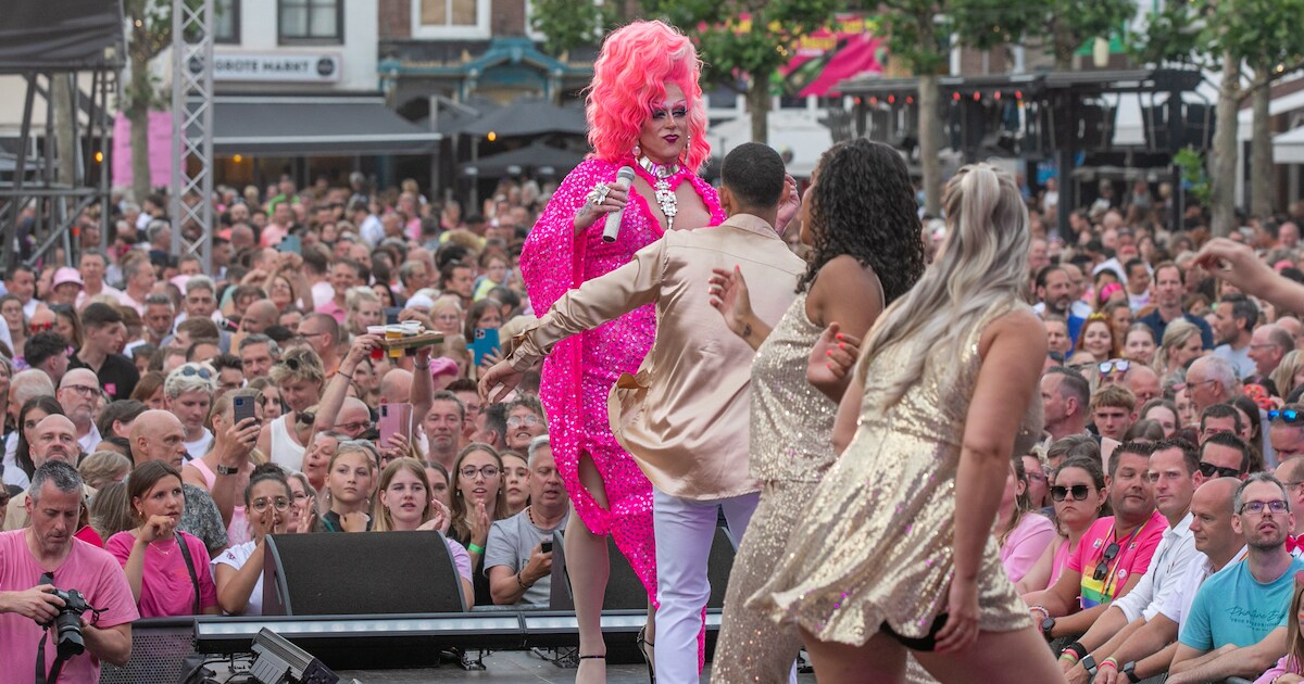 Roze Zaterdag trok meer bezoekers naar Goes dan verwacht | Goes | PZC.nl