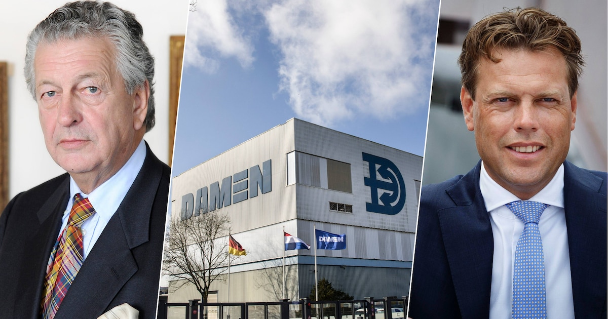 Fiod doorzoekt woningen van scheepsbouwer Kommer Damen (81) en twee van ...
