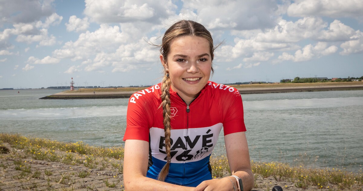 Megan Arens (15) mikt op top tien tijdens Olympisch Festival in ...