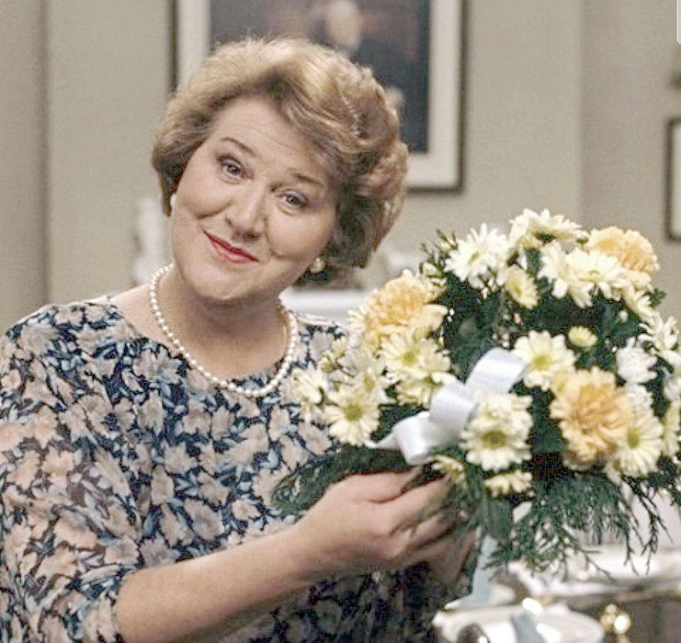 Actrice Patricia Routledge, ‘Hyacinth Bucket’ uit Schone Schijn, op 96 ...